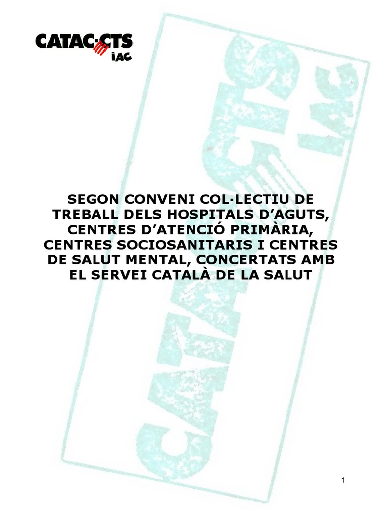 Conveni Siscat | PDF