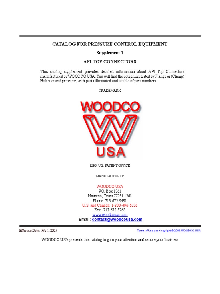 API 6A Pressure Equipment | PDF | Electrical Connector | Copyright