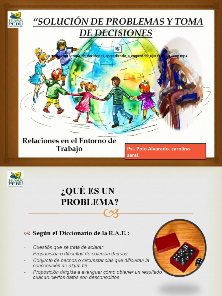 4° Sesion - Solucion de Problemas y Tomade Decisiones | Descargar ...