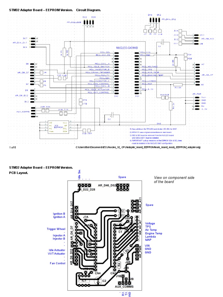 Main Board Mods EEPROM Adapter | PDF | Rotating Machines | Internal Combustion Engine