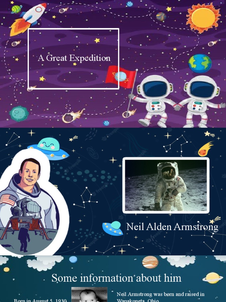 Presentation 1 | PDF | Neil Armstrong | Moon