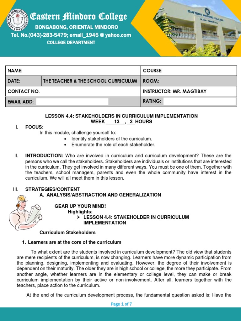 Module 4-Lesson 4.4 | PDF