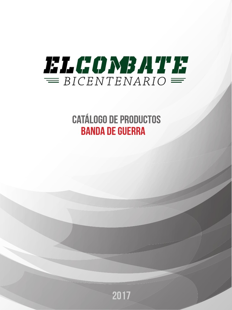 CATÁLOGO DE PRODUCTOS Banda de Guerra | PDF | Materiales