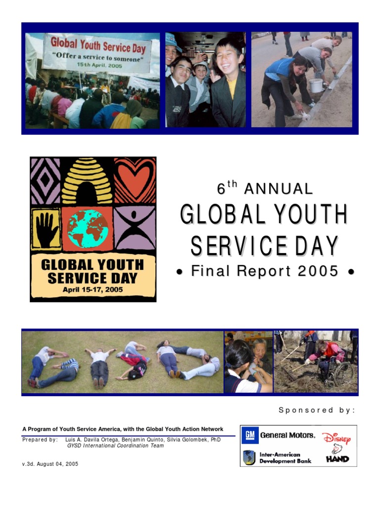 Gysd 2005 | PDF | Millennium Development Goals | Public Sphere