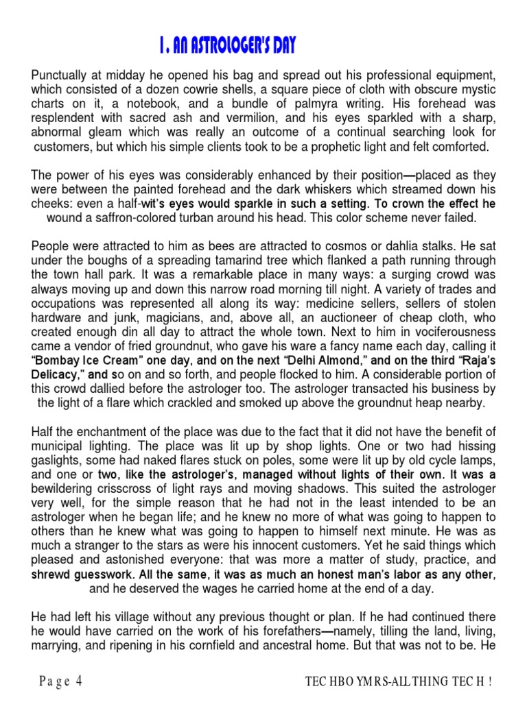 An Astrologers Day 1 | PDF