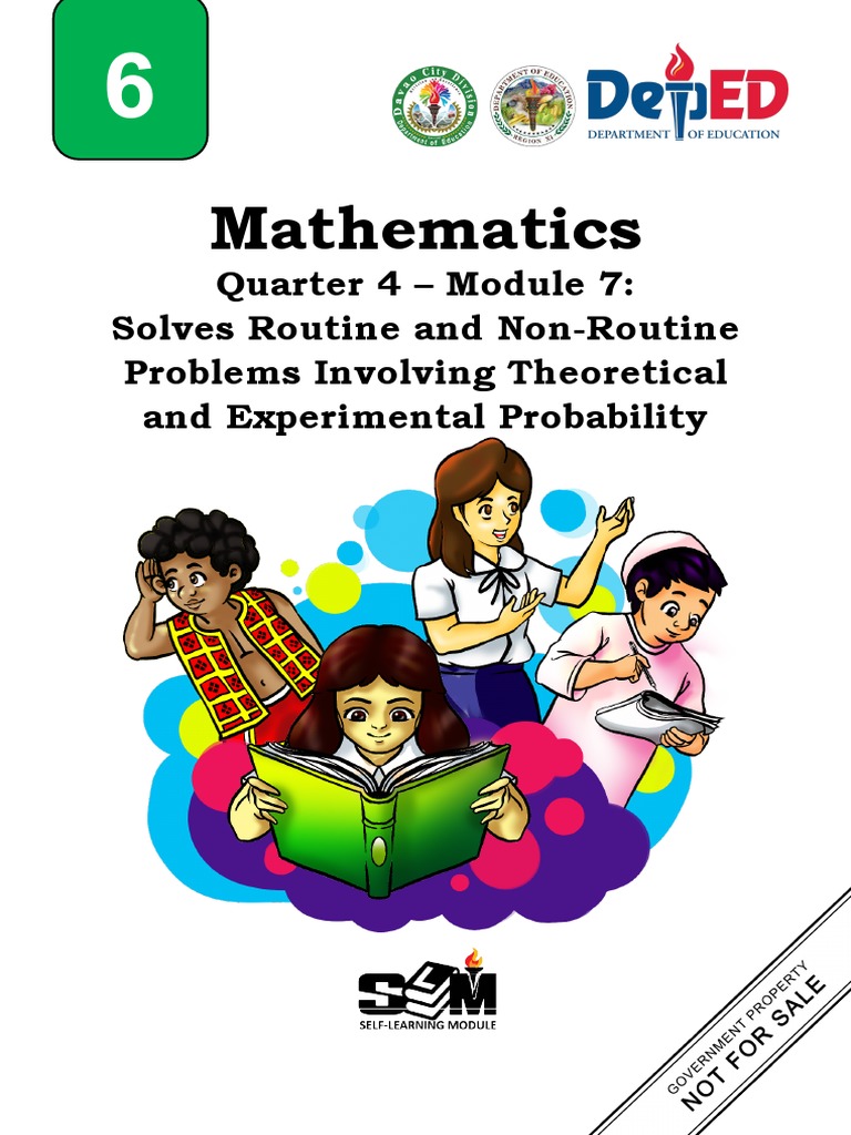 Q4 Mathematics 6 Module 7 | PDF | Learning | Probability