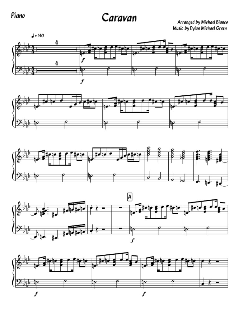 Caravan Piano | PDF