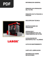 Curso Filtro Larox | PDF | Filtración | Ingeniería mecánica