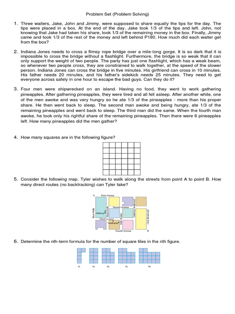 Problem Solving Assignment Pdf 