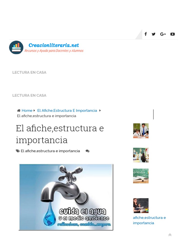 Estructura y partes del afiche | PDF | Póster | Comunicación