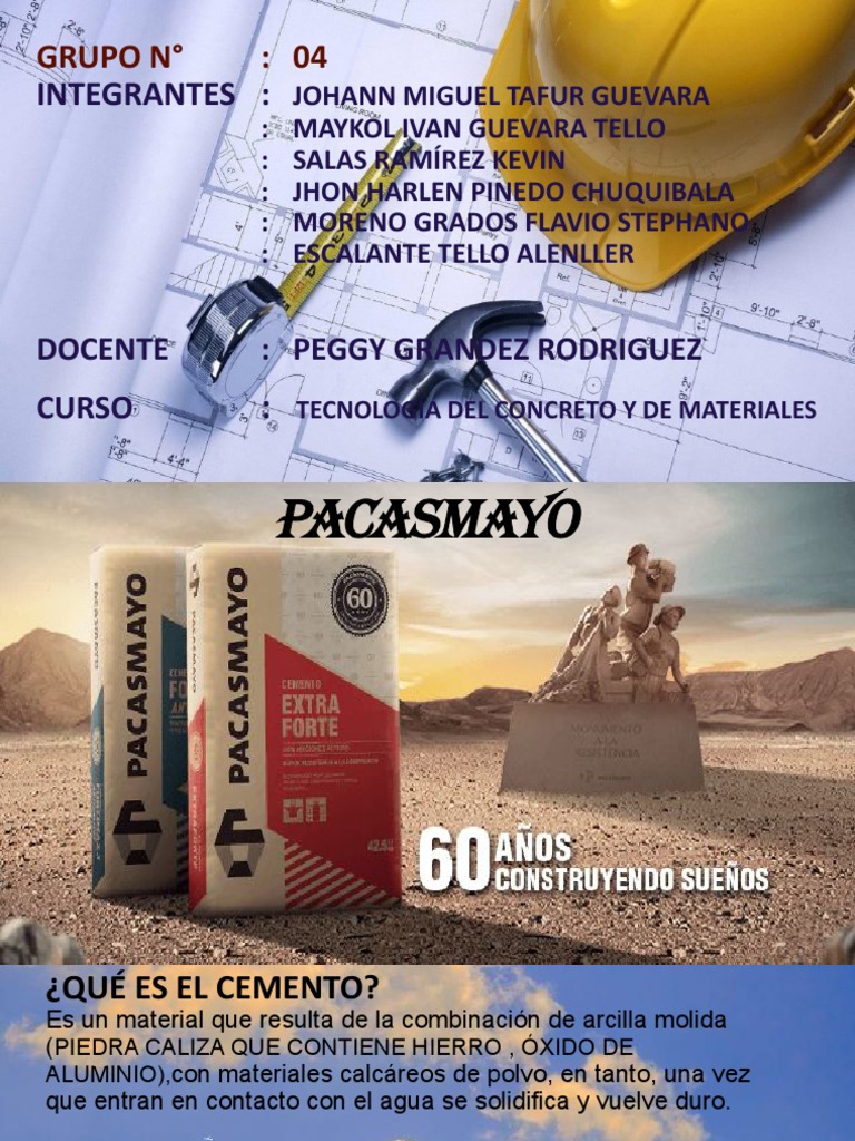 Pacasmayo | PDF | Cemento | Hormigón