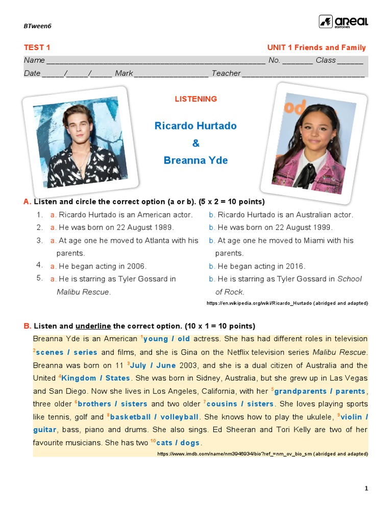 Ae bt6 Test Oct | PDF