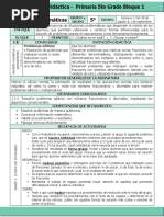 Plan 5to Grado - Bloque 1 Matemáticas (2016-2017) | PDF | División (Matemáticas) | Fracción ...