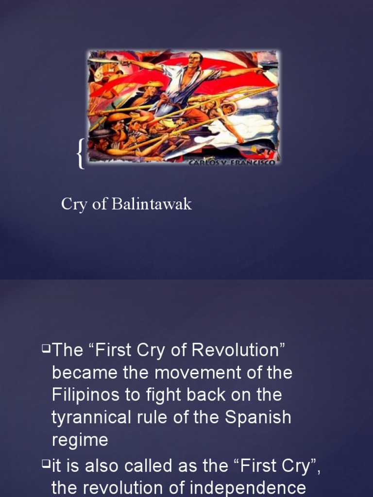 First Cry of Revolution in Balintawak | PDF