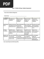 3 and 2 Point Holistic Rubrics - Math | PDF | Logic | Teaching Mathematics