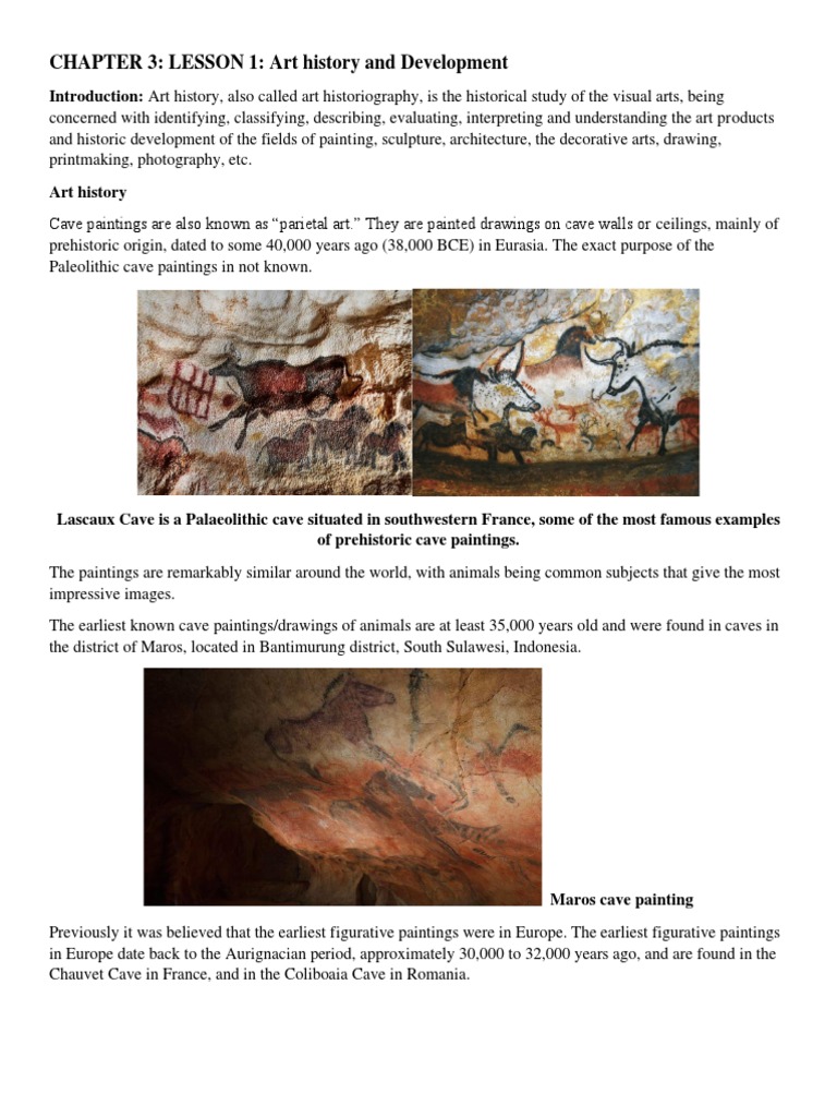 CHAPTER 3 Art History and Development | PDF | Egyptian Pyramids | Ancient Egypt