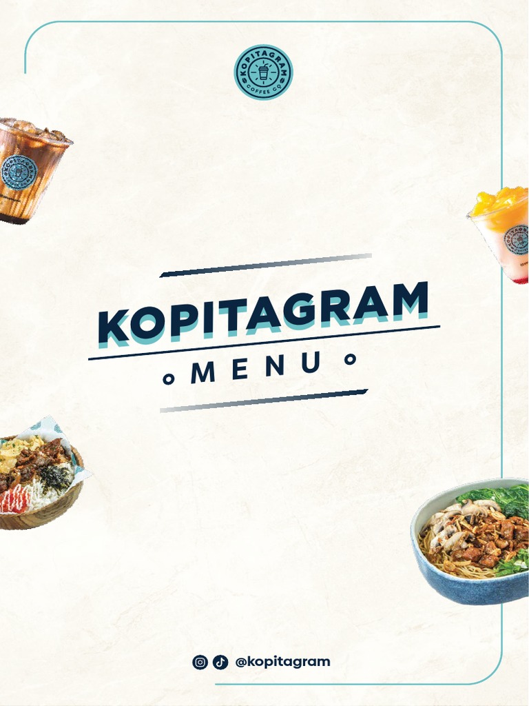 Kopitagram Menu | PDF | French Fries | Hamburgers