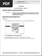 Hyundai Model d4b Shop Manual | PDF | Piston | Engines