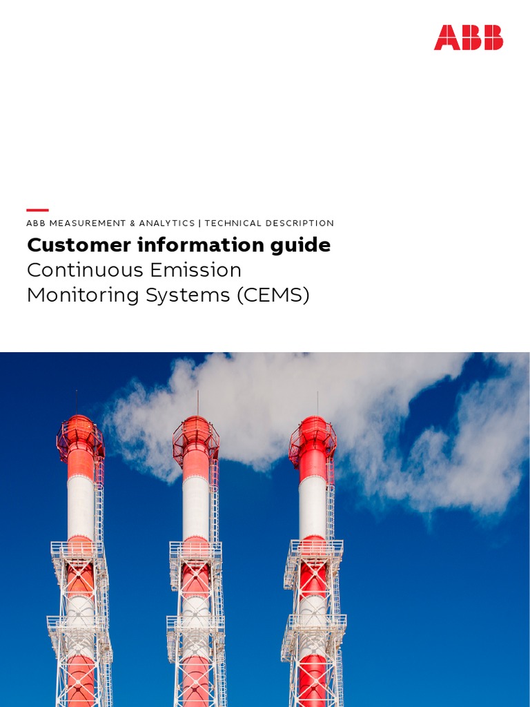 ABB Customer Information Guide WhitePaper CEMS Evaluation | PDF | Coal | Chemistry