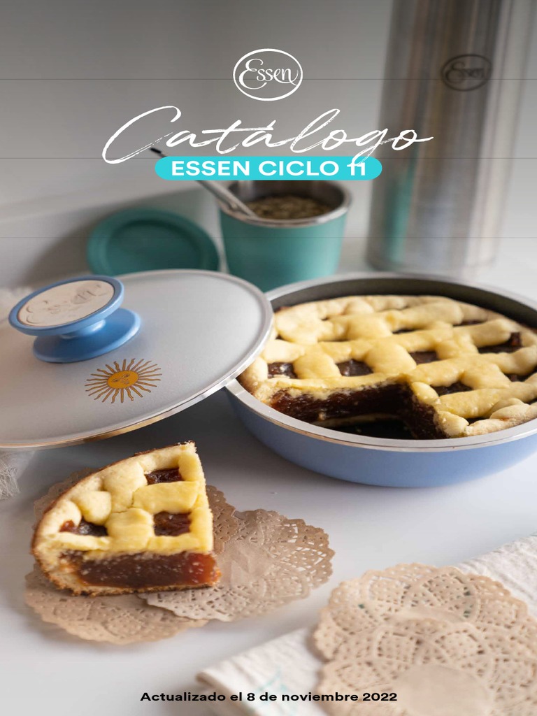 Catálogo de productos de cocina de la marca Essen | PDF | Cocinando