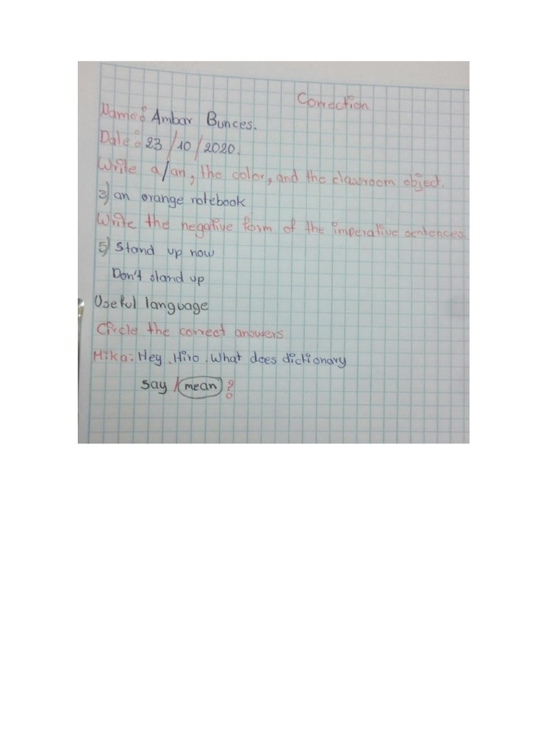 Corrección de Ingles | PDF