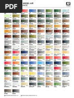 Revell Paint Conversion Chart | PDF | Grey | Blue