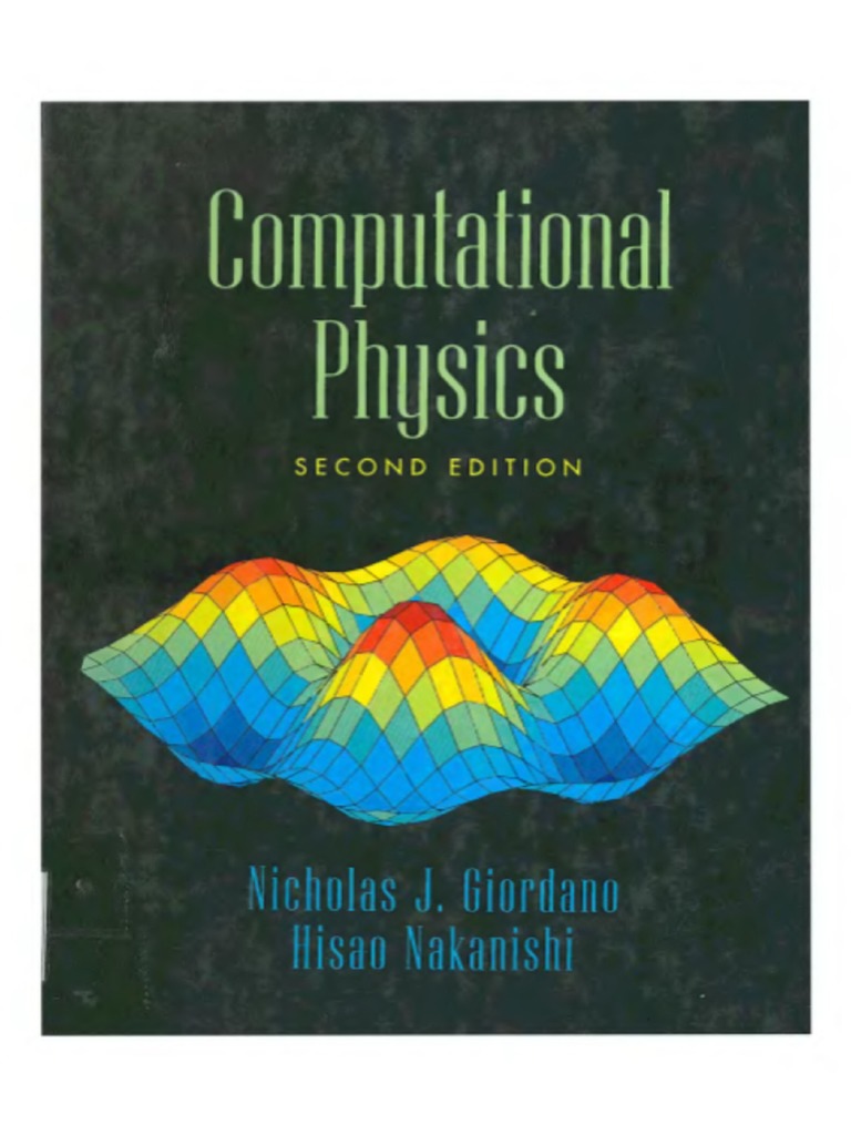 Nicholas J. Giordano, Hisao Nakanishi - Computational Physics-Addison ...
