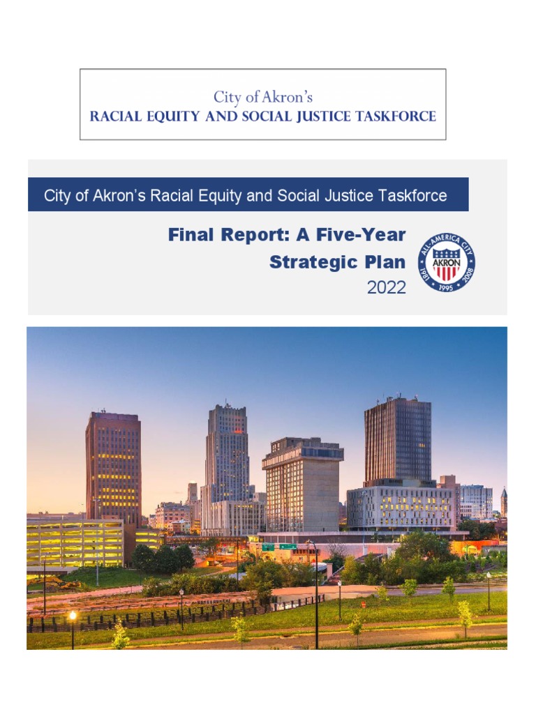 Akron Strategic Plan | PDF | Race And Ethnicity In The United States ...