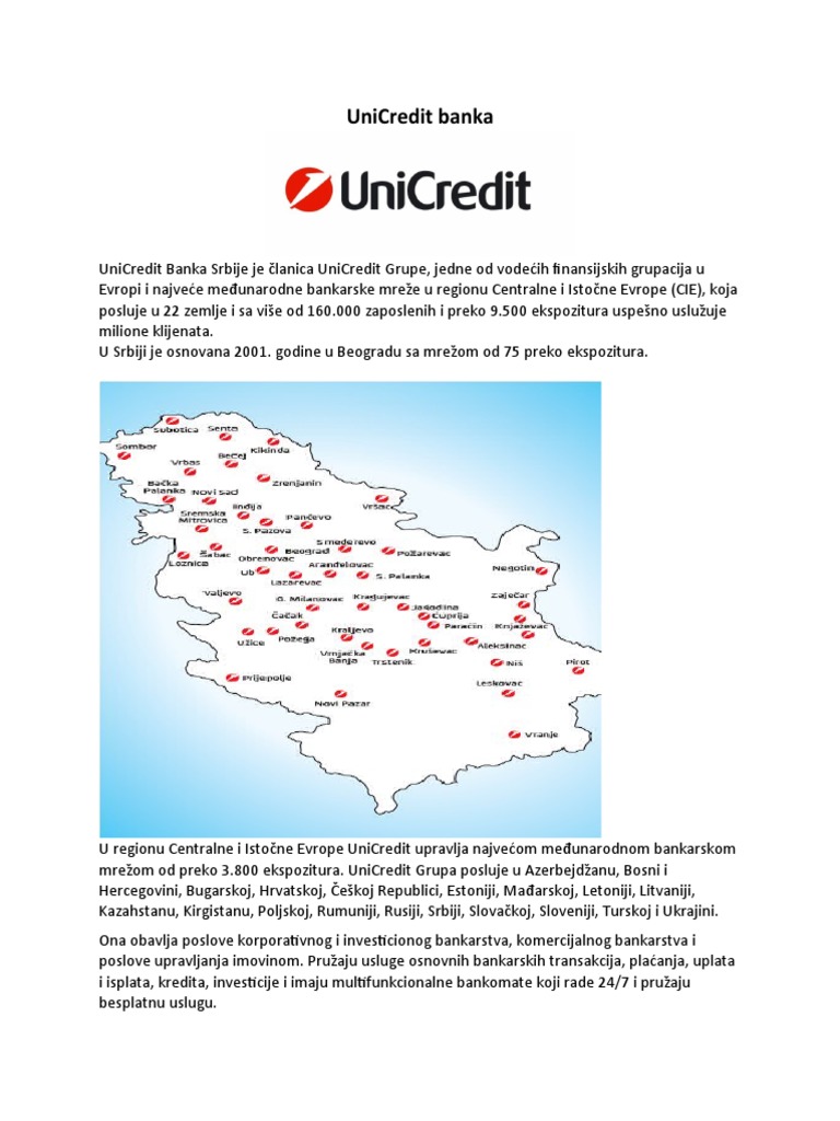 UniCredit Banka | PDF