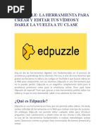 Instrucciones para Ingresar A Edpuzzle | PDF