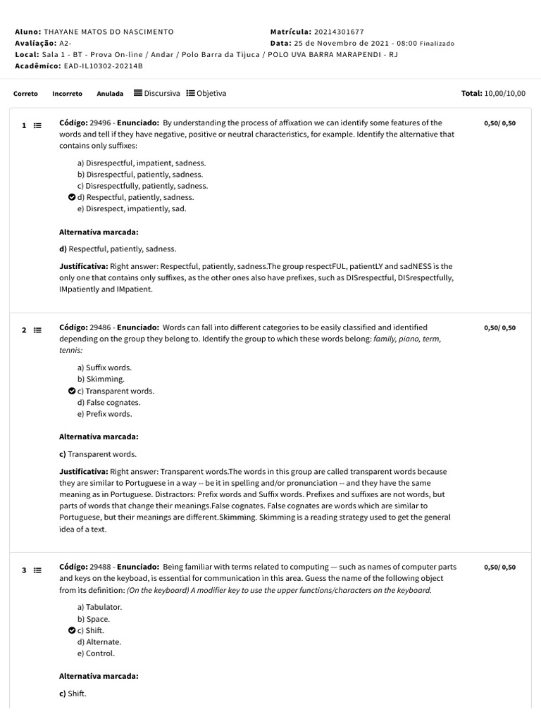 Inglês Instrumental para Informática - A2 (Uva) | PDF | Computer ...