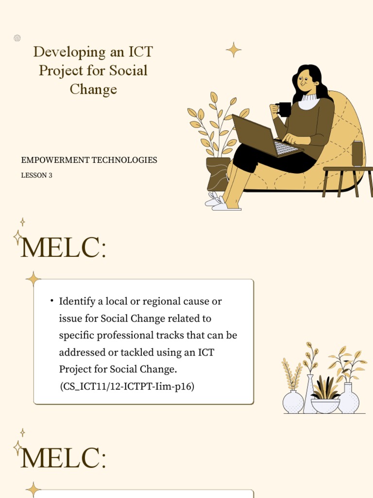ICT Projects for Social Change Guide | PDF | Goal | Educational Technology