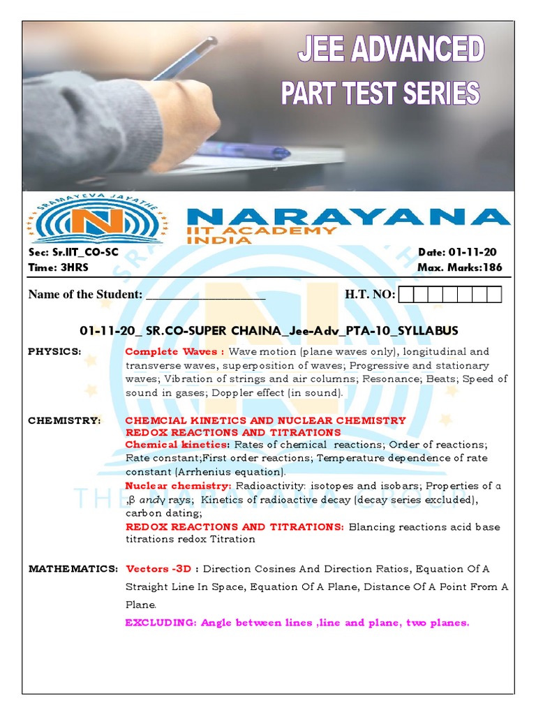 01.11.20-Pta 10 | PDF | Waves | Sound