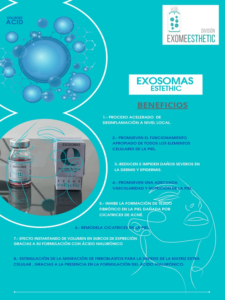 Ficha Tecnica Exosoma Exome Estethic | PDF | Piel | Regeneración (biología)