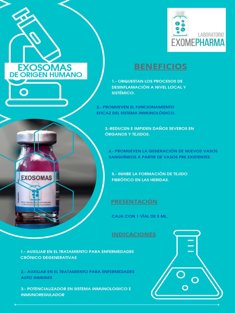 Ficha Tecnica Exosoma Exome Pharma | PDF | Sistema inmune | Célula madre
