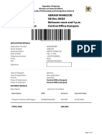 Malawi Passport Application Form PDF | PDF | Identity Document | Passport