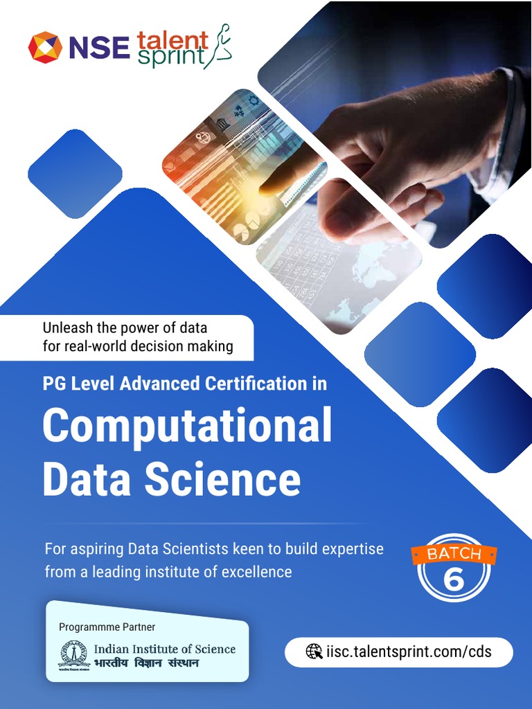 Iisc Cds Brochure | PDF | Machine Learning | Analytics Iisc Cds Brochure | PDF | Machine Learning | Analytics