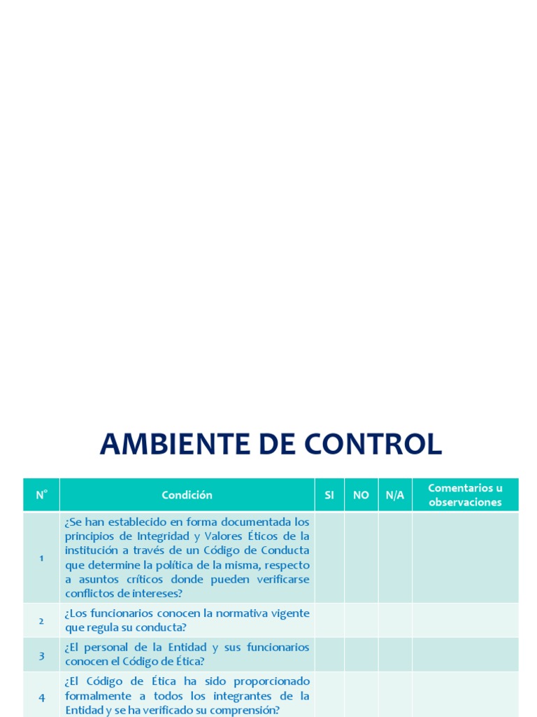 Políticas y procedimientos para el establecimiento de un sólido ...