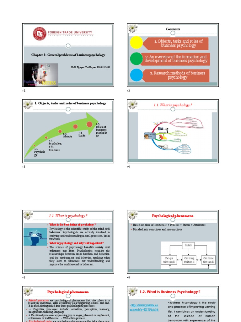 Applying Psychology to Business: Understanding the Role and Importance ...