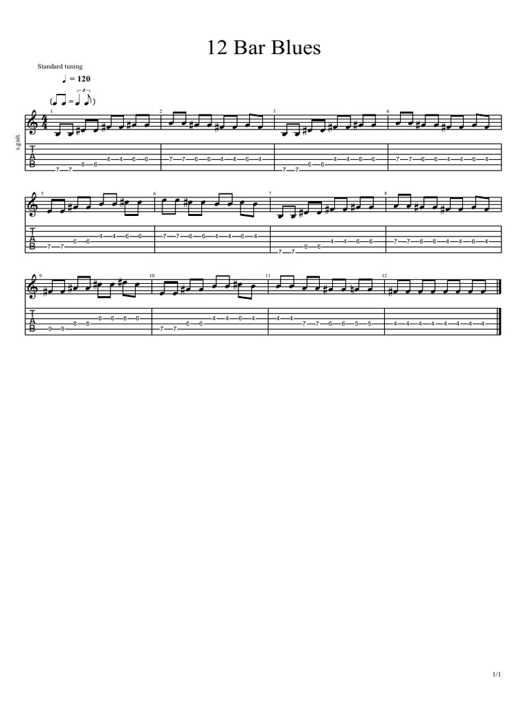 12 Bar Blues | PDF