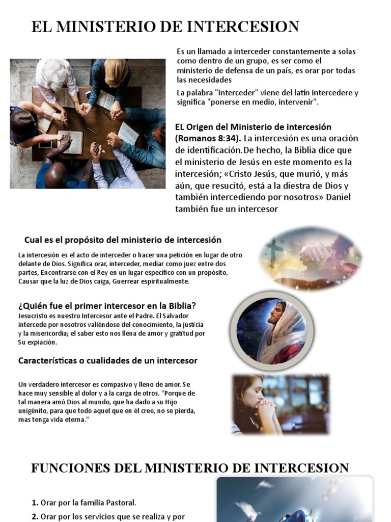 El Ministerio de Intersecion | PDF | Oración | Intercesión