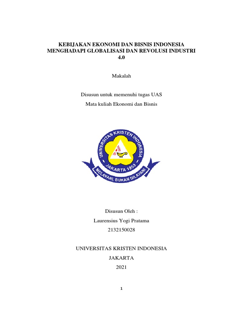 Makalah UAS Fix | PDF