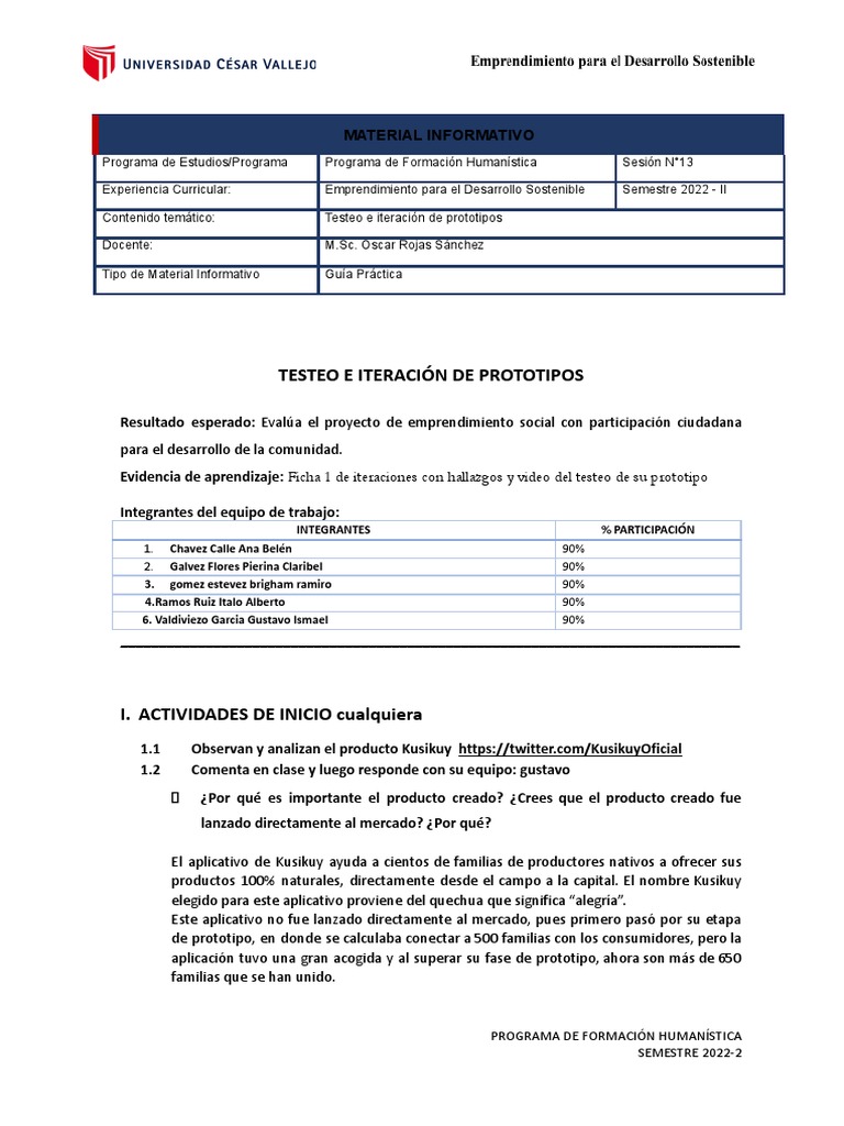 Guía Práctica #13 | PDF