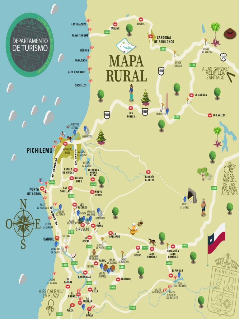 Mapa Rural Pichilemu | PDF