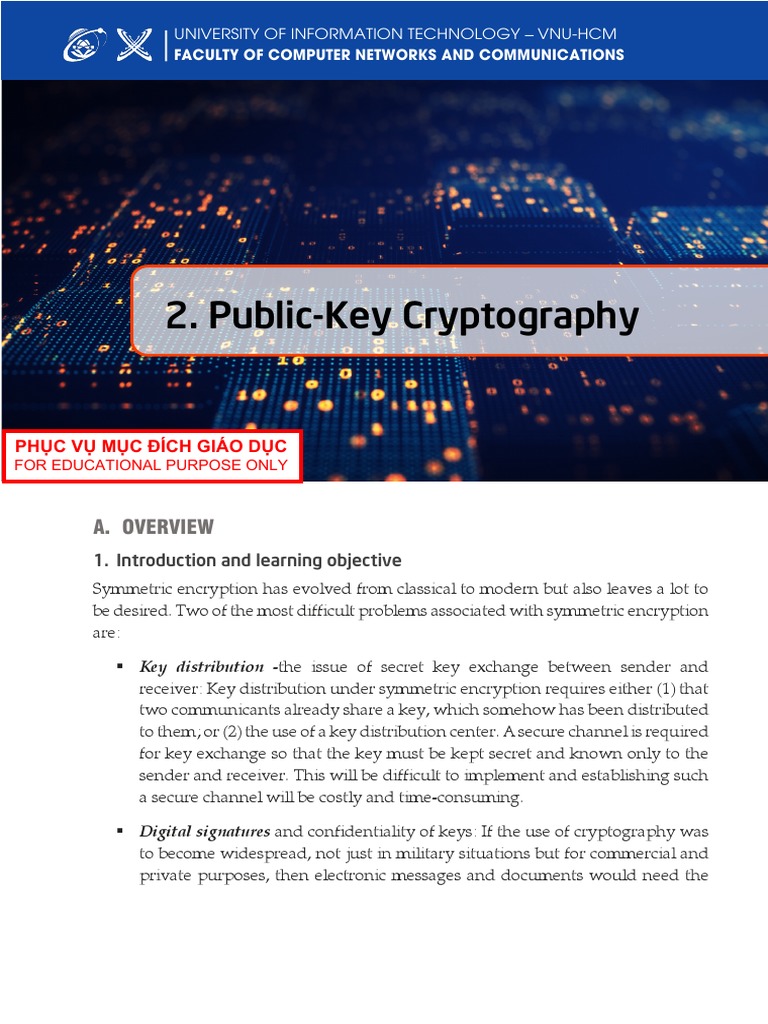 Lab02 Public Key Cryptography Pdf Cryptography Public Key Cryptography