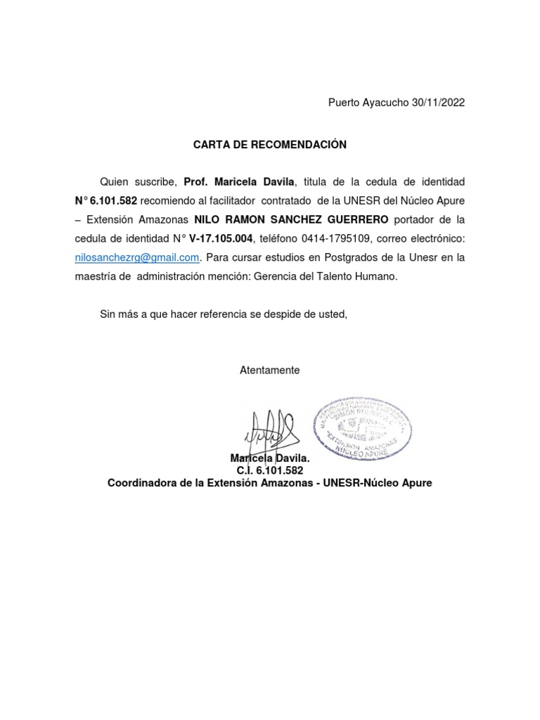 Nilo Sanchez Combinado | PDF