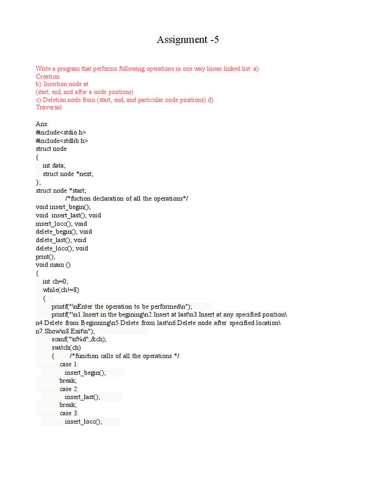 Assignment 5 | PDF | Programming Paradigms | Information Technology Management
