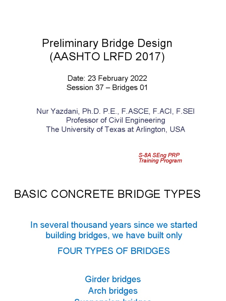 AASHTO LRFD 2017 Bridge Design Guide | PDF | Bridge | Prestressed Concrete