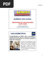 Procedimento para Determinação Da Viscosidade No Copo Ford | PDF