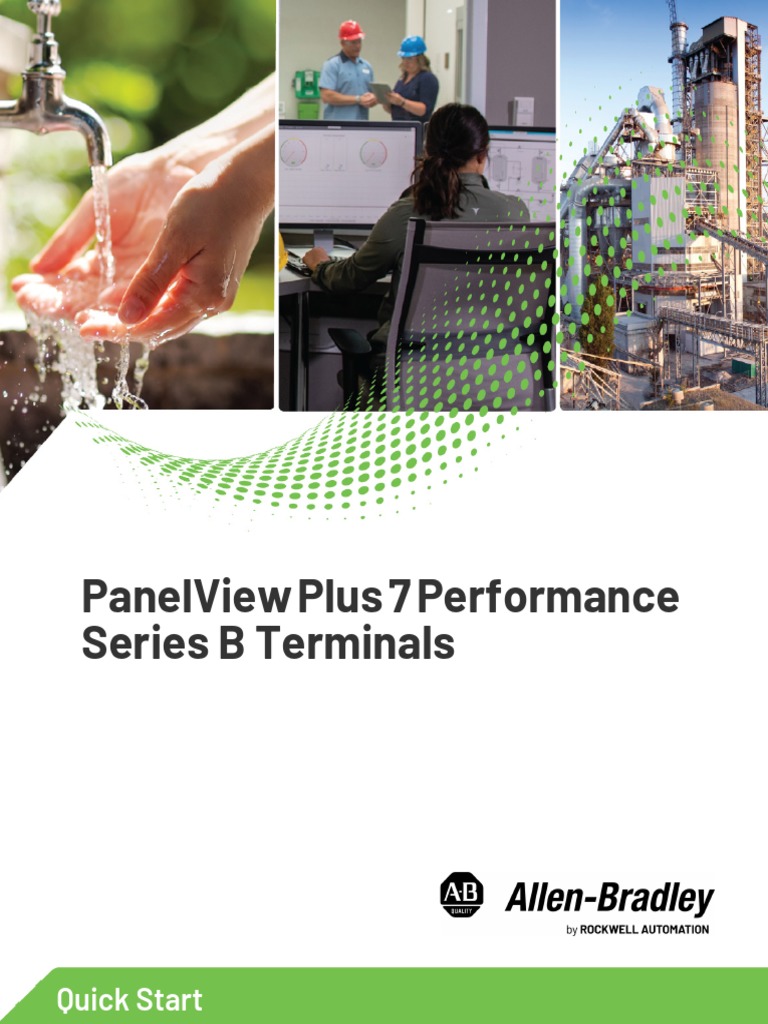 Panelview Plus 7 Performance Series B Terminals: Quick Start | PDF | Computer File | Computer ...